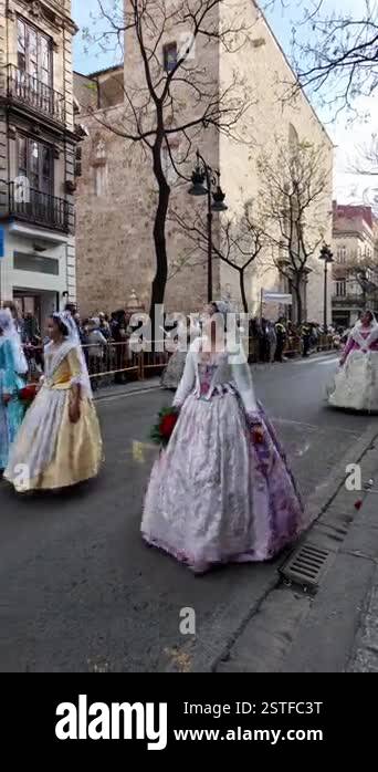 Fallas festival parade offering Stock Videos & Footage - HD and 4K ...
