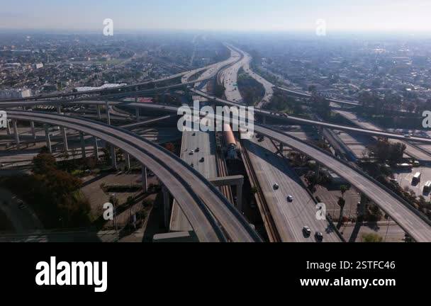 4K slow-motion aerial drone footage capturing a stunning view of a ...