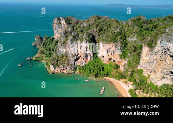 Discover the stunning landscapes of Krabi Thailand, where towering ...