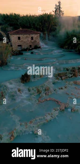 Immerse yourself in the captivating beauty of natural thermal springs ...