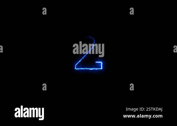 number 1 2 3 4 5 6 7 8 9 10 neon animated neon electric arc reator ...