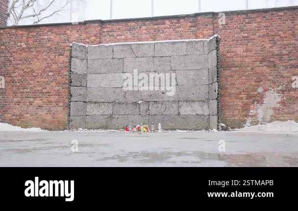 Execution Wall at Auschwitz-Birkenau, a Silent Memorial to the Past ...