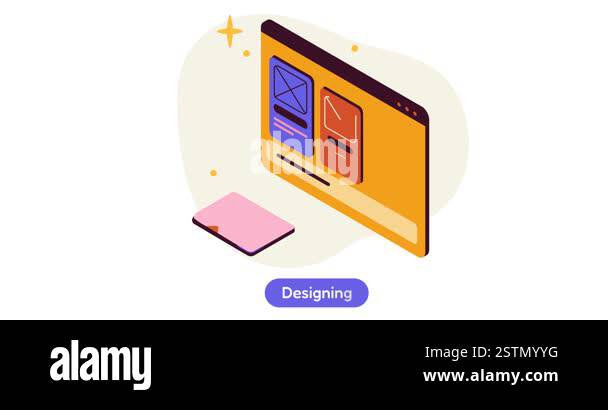 Software development programming cartoon Stock Videos & Footage - HD ...