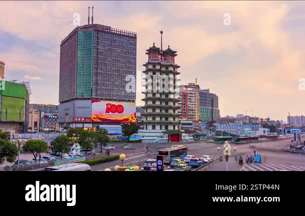 Zhengzhou, Henan, China-February 10, 2025Henan Zhengzhou Erqi Memorial ...