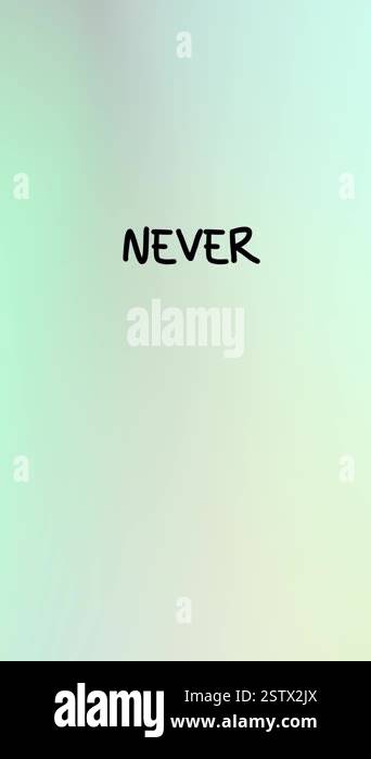 Never stop improving. Inspirational Motivational Quote Video with text ...