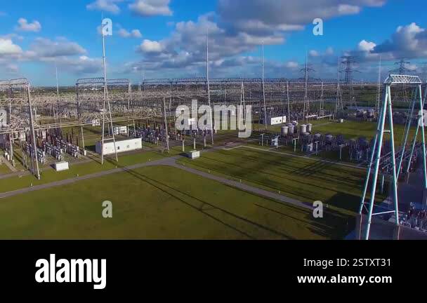 High Voltage Electric Power Transmission Line Towers. High voltage ...