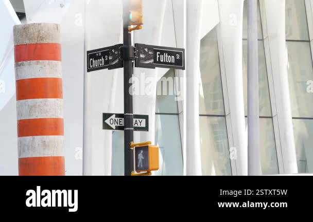 Steam vapor vented, New York City Church, Fulton street, orange vapour ...