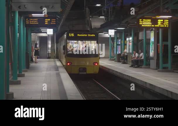 July 27, 2024. Stuttgart, Germany. Stadtbahn Stuttgart, Deutschland ...