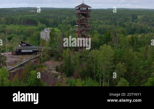 Tall wooden lookout tower Stock Videos & Footage - HD and 4K Video ...