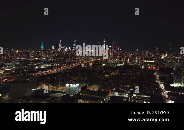 Aerial views capture lively Long Island City, Queens neighborhood ...