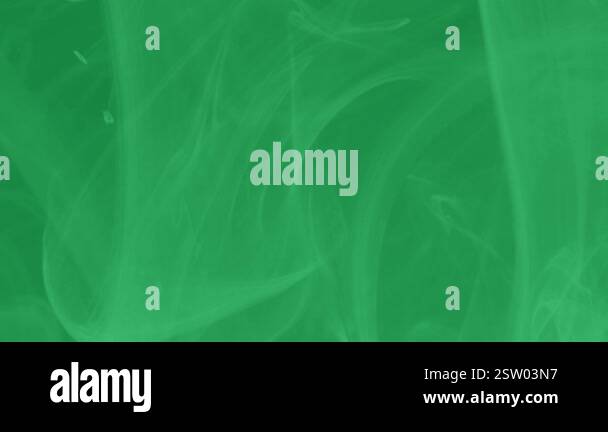 Wispy White Smoke Blowing with Green Screen Background. vertical ...