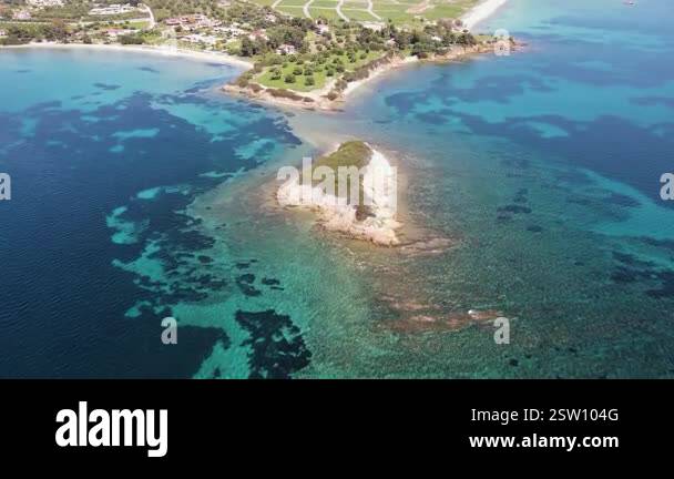 Amazing view of Sithonia coastline near Kastri Beach, Chalkidiki ...