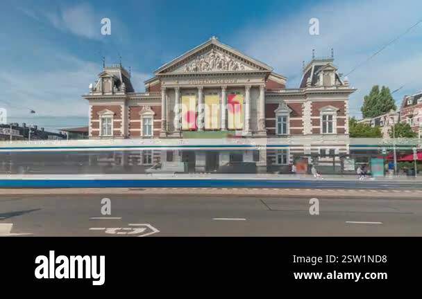 Hyperlapse of the Royal Concert Hall in Amsterdam, built in ...