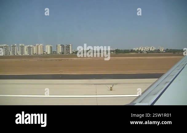 Tel Aviv, Israel, Septenber 25, 2015 : View from the window of a ...