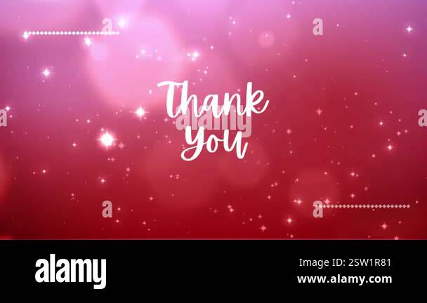 Thank you motion graphics. Drawing text thank you in a Social media. 4k ...