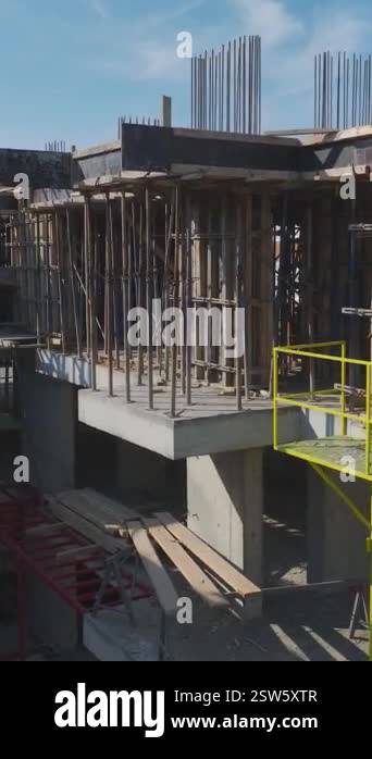 Dynamic construction project in action Stock Videos & Footage - HD and ...