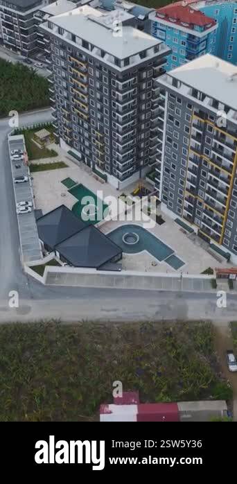 A fresh and vibrant architectural design Stock Video Footage - Alamy