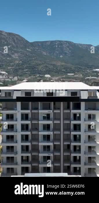 Vertical residential building facade Stock Videos & Footage - HD and 4K ...