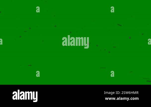 A sharp spiraling green screen transition that provides dramatic effect ...