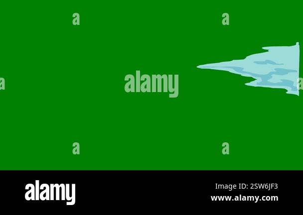 A glowing energy burst effect transitioning across green screen, ideal ...