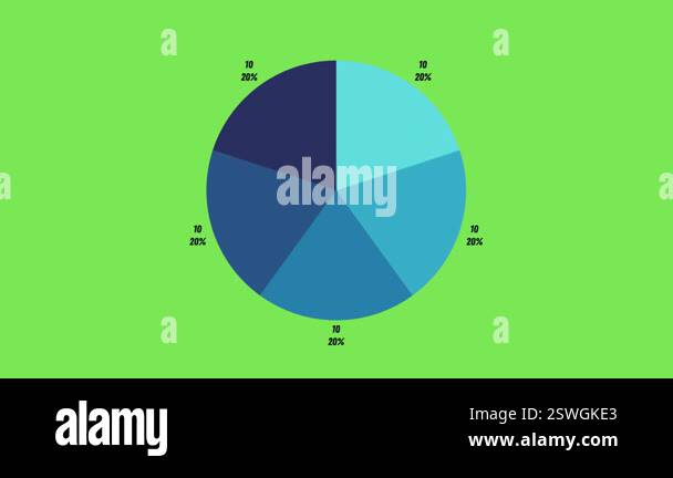 Pie Chart Infographic, Circle section graph. Wheel round diagram part ...