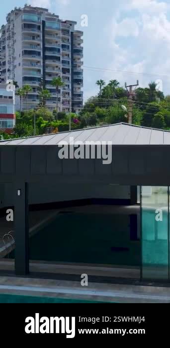 A modern masterpiece in its final stages Stock Video Footage - Alamy