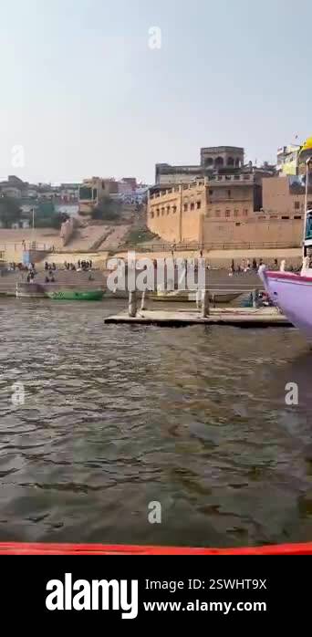 Sunrise varanasi ghats view Stock Videos & Footage - HD and 4K Video ...