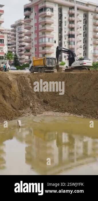 Protective layers are applied to the foundation for structural ...