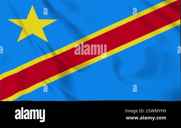 Congo-democratic-republic Waving Flag, Congo-democratic-republic Flag ...