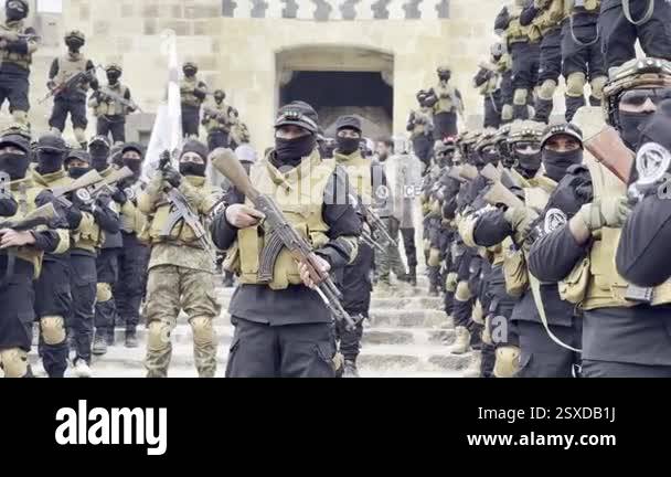 New Syrian army deploys in Aleppo Citadel to maintain security. Fall of ...