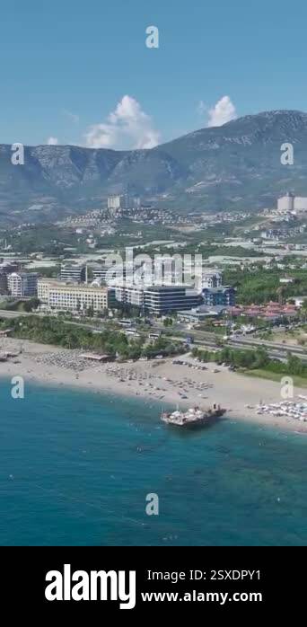 Experience the beauty of Turkey s Mediterranean shores Stock Video ...