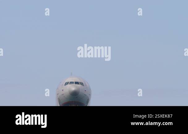 PHUKET, THAILAND - JANUARY 18, 2025: Boeing 777, RA-73144 of Aeroflot ...