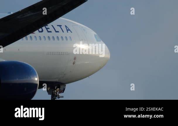 AMSTERDAM, THE NETHERLANDS - JULY 25, 2017: Airbus A330 of Delta Air ...
