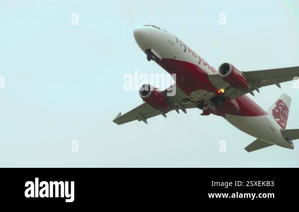 ALMATY, KAZAKHSTAN - MAY 11, 2024: Passenger plane of Fly Arystan ...