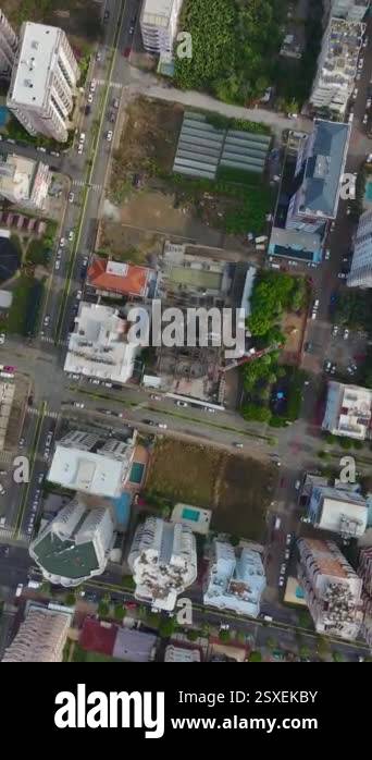 Heavy lifting and crane work on a busy construction site Stock Video ...