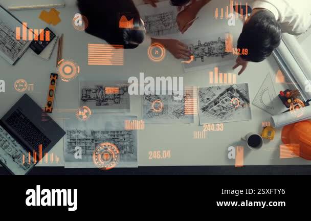 Architect working project top Stock Videos & Footage - HD and 4K Video ...