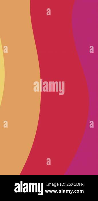 Colorful abstract loop background. Rainbow color design. Line with ...
