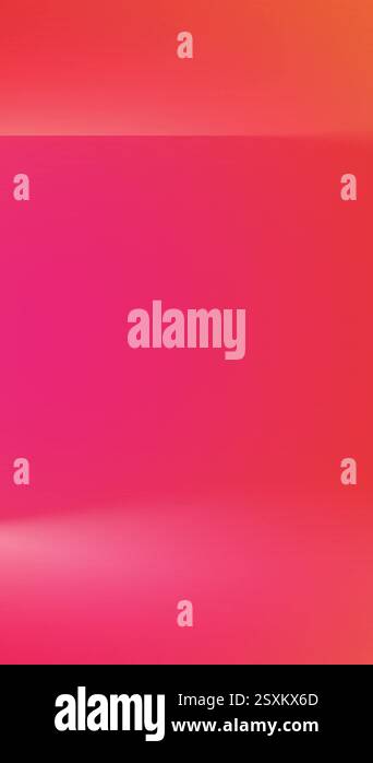 Abstract animated background with pink red yellow color gradient with ...