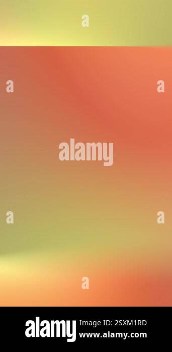 Abstract animated background with orange pink yellow color gradient ...