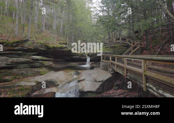 Crawford Notch Park is a serene destination with stunning waterfalls ...