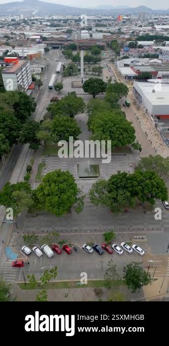 Guadalajara, Mexico - October 6 2024: Panoramic vertical drone shot ...