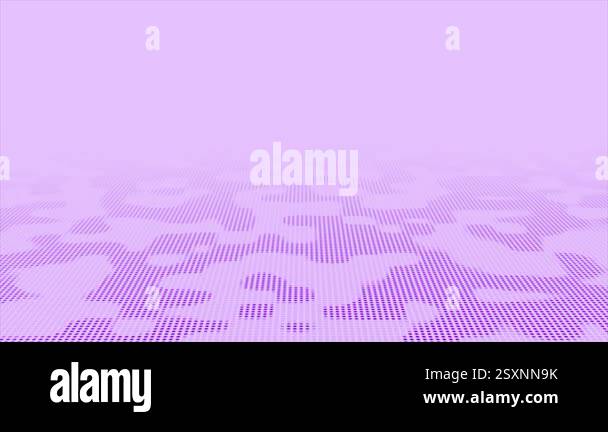 Animated Purple color seamless wave pattern futuristic technology ...