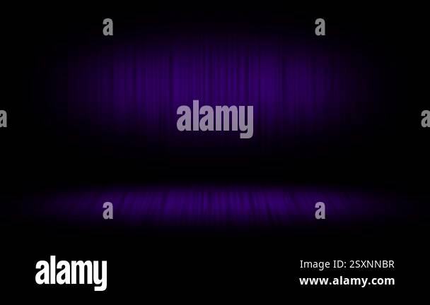 Animated purple color simple and classy dark empty room business ...
