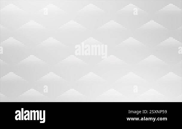 Animated White color simple and elegant parallel lines in triangular ...