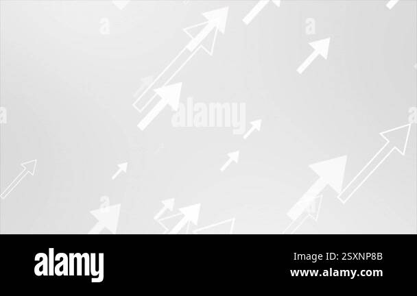 Animated White color diagonally moving arrow shapes modern design ...