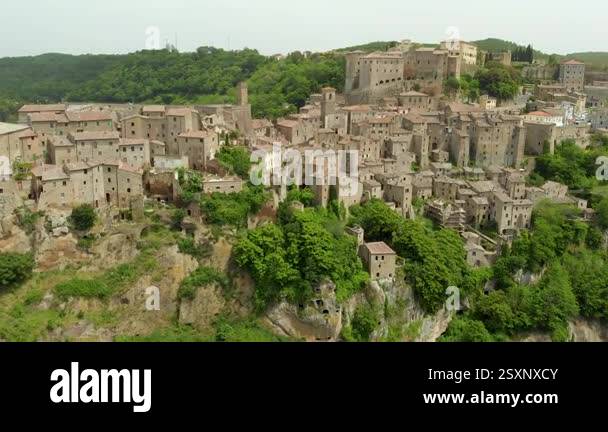 Medieval castle town tufo Stock Videos & Footage - HD and 4K Video ...