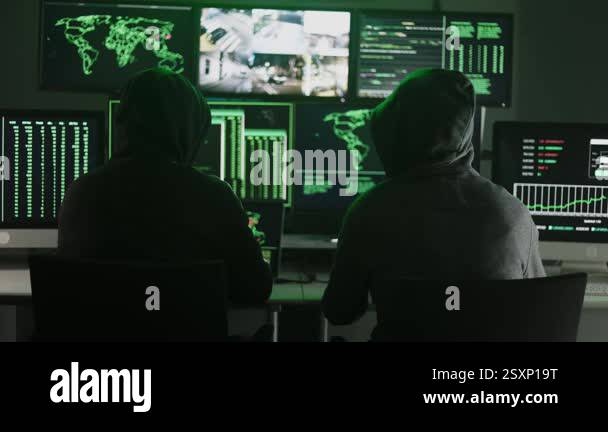Hackers breaking server security using multiple computer monitors and ...