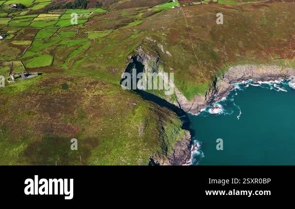 Spectacular aerial footage capturing the untamed beauty of Cape Clear ...