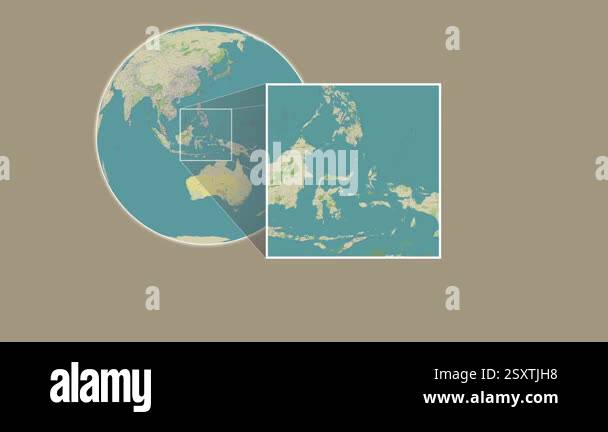 Pulau Bangka Island. Presentation of the location on a OpenStreet map ...