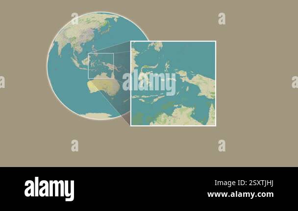 Pulau Banda Besar Island. Presentation of the location on a OpenStreet ...